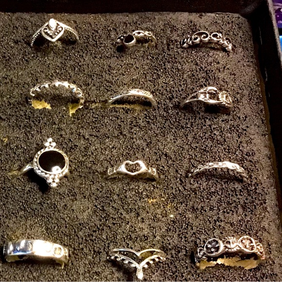 Jewelry | 16 Rings For Ladies Last 3colums Rings Are Shown Last 3 ...